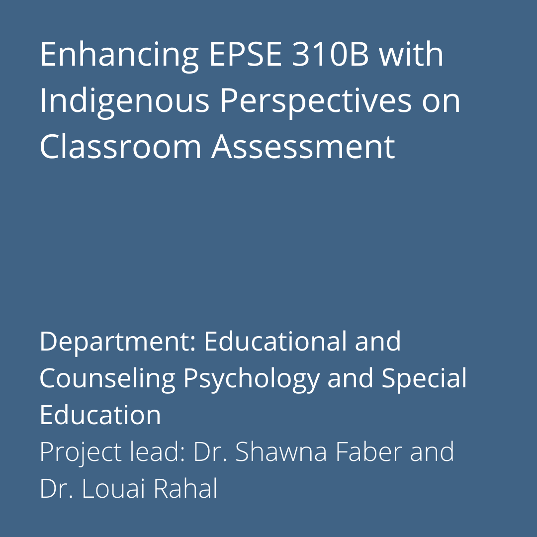 Office of Indigenous Education & Teacher Education Office: Indigenous ...